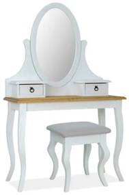 Toaletní stolek POPRAD s taburetkou