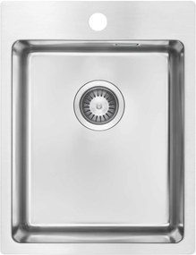 Deante Steel sink, 1-bowl