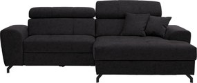 XXXLutz ROHOVÁ SEDAČKA, textil, barvy grafitu Carryhome - Sedací soupravy - 000812004415