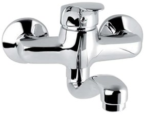 Mereo Mereo, Dřezová nástěnná baterie, Sonáta, s ramínkem plochým vyhnutým 210 mm, chrom, CB301AN