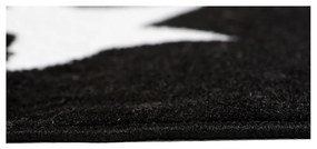 Kusový koberec PP Hvězdy černý 300x400cm