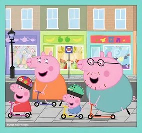 TREFL Puzzle Prasátko Peppa: Peppin zábavný svět MEGA PACK 10v1 / 4x20