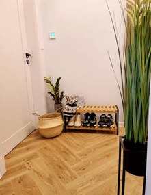 Botník, přírodní/černá, KONTRE