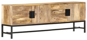 TV stolek 140 x 30 x 50 cm masivní mangovníkové dřevo - Default Title