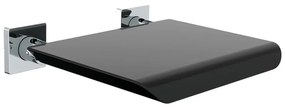 Emco System 2 - Sklopné sedátko do koupelny, černá 355121202