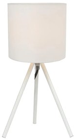 Klausen KL108012 - Stolní lampa THEO 1xE14/9W/230V bílá