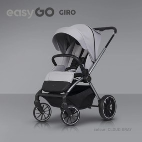 Kombinovaný kočárek EasyGo Giro 2v1 Cloudy Gray