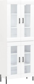 Skříň highboard bílá 69,5 x 34 x 180 cm kompozitní dřevo 3198281