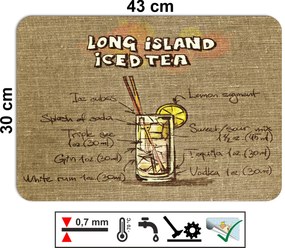 PokojovaDekorace.cz, Prostírání - 024, LONG ISLAND ICED TEA, 43x30cm