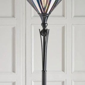 Endon 63933 - Stojací lampa Tiffany ASTORIA 1xE27/60W/230V pr. 40 cm