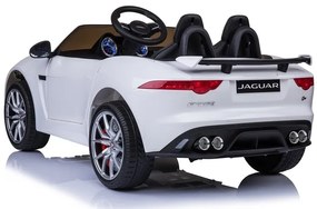 Elektrické autíčko Jaguar F-Type bílé