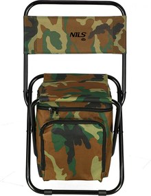 NC3012 MASKÁČOVÁ SKLÁDACÍ ŽIDLE S ÚLOŽNÝM PROSTOREM NILS CAMP