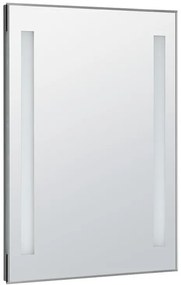 Aqualine, LED podsvícené zrcadlo 60x80cm, knoflíkový vypínač, ATH6