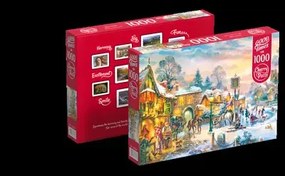 CHERRY PAZZI Puzzle Stmívání v zimě / 1000 dílků
