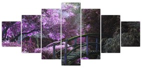 Obraz - Mystická zahrada (210x100 cm)