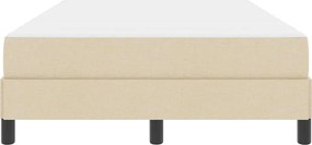 Postel s boxspringem Krémová 120 x 200 cm textil 3398484