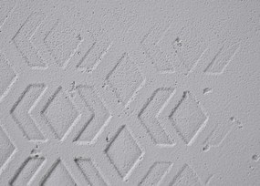 PLASTOVÝ KVĚTINÁČ NA KOLEČKÁCH BETONIQUE 60X40X40 CM IMITACE BETONU ŠEDÁ
