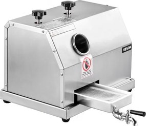 Komerční odšťavňovač na cukrovou třtinu Výkon 49,9 kg/H 3 válce 6,1 cm vstup