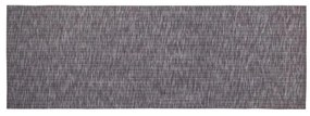 SCANquilt prostírání RIB melír šedobílá běhoun delší strana 100-170 cm