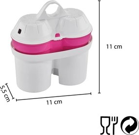 Gefu Puralis filtrační konvice na vodu skleněná 2,5 l