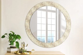 Kulaté dekorativní zrcadlo Art deco composition fi 70 cm