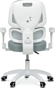Dětská otočná židle zelená KA-K1063 GRN