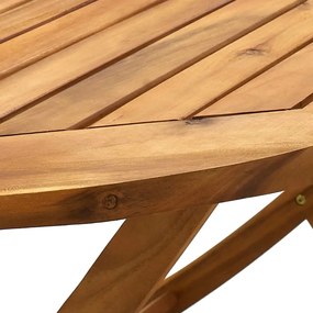 vidaXL Skládací zahradní stůl 160 x 85 x 75 cm masivní akáciové dřevo [313324]