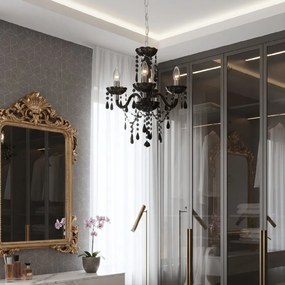 Toolight Rea, Stropní svítidlo EBT005-3CP BLACK, OSW-01240