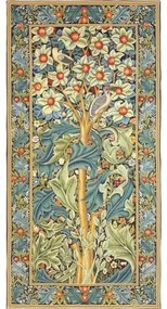 Gobelín tapiserie   -  Woodpecker by William Morris
