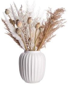 Butlers LIV Keramická váza 16,5 cm - bílá