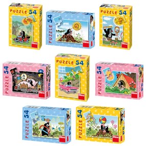 Dino Papírové puzzle Krteček 54 dílků
