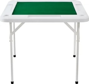 Mahjong Stůl 4 Player Skládací stolek na karty a podložka pod stůl Držák na žetony