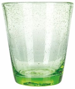VILLA D’ESTE HOME TIVOLI Set sklenic na vodu Cancun Greenery 6 kusů, zelená, foukané sklo, 330 ml