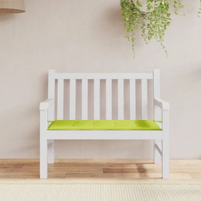 vidaXL Poduška na zahradní lavici 120x50x3 cm oxfordská látka [361138] Barva: Zelená