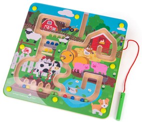 Bigjigs Toys Magnetické bludiště Farma
