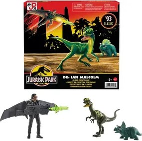 Mattel Jurassic World ian malcolm s dinosaury a doplňky / od 4 let