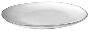 Broste Mělký talíř NORDIC SAND 26 cm pískový