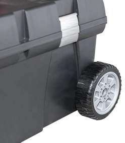 Pojízdný kufr na nářadí Wheelbox Stuff Alu Basic 26