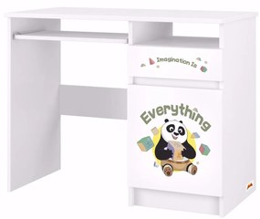 Psací stůl N35 Kung Fu Panda - Bílá