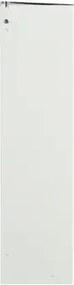 Rossignol Blanka 51348 bílý / Nástěnný koš s víkem / 20 L