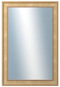 DANTIK - Zarámované zrcadlo - rozměr s rámem cca 40x60 cm z lišty TOOTH malá zlatá (3161)