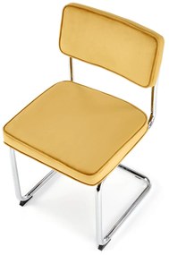 HALMAR K510 židle hořčicová