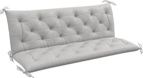 Outsunny Polštář na lavici pro 3 osoby 150x98x8 cm, Polštář s popruhy, Sedací polštář, Venkovní/ Vnitřní polštář na židli, Sedací podložka, Polštář na