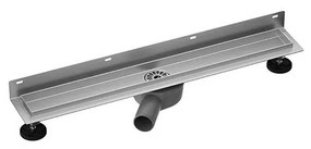 BEMETA Sprchový žlab 74x10 cm stříbrná 254653231