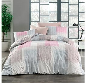 Brotex Povlečení bavlna 140x200, 70x90cm Granada pink, Výběr zapínání: Varianta: zipový uzávěr