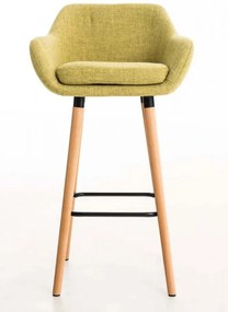 Bhm germany Barová židle Grane (SET 2 ks), světle zelená