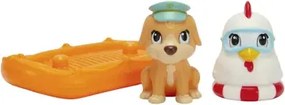 SIMBA Záchranný člun ABC / 2 zvířátka / plast / od 12 měsíců