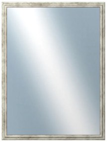 DANTIK - Zarámované zrcadlo - rozměr s rámem cca 60x80 cm z lišty TRITON stříbrná (2143)