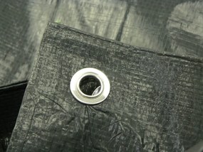 GEKO G70572 Plachta PP/PE nepromokavá extra silná, šedá,12x15m