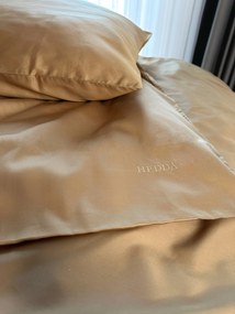HEDDA Povlečení bavlněný satén Laila cinnamon rozměr: povlak na polštář 70 x 90 cm